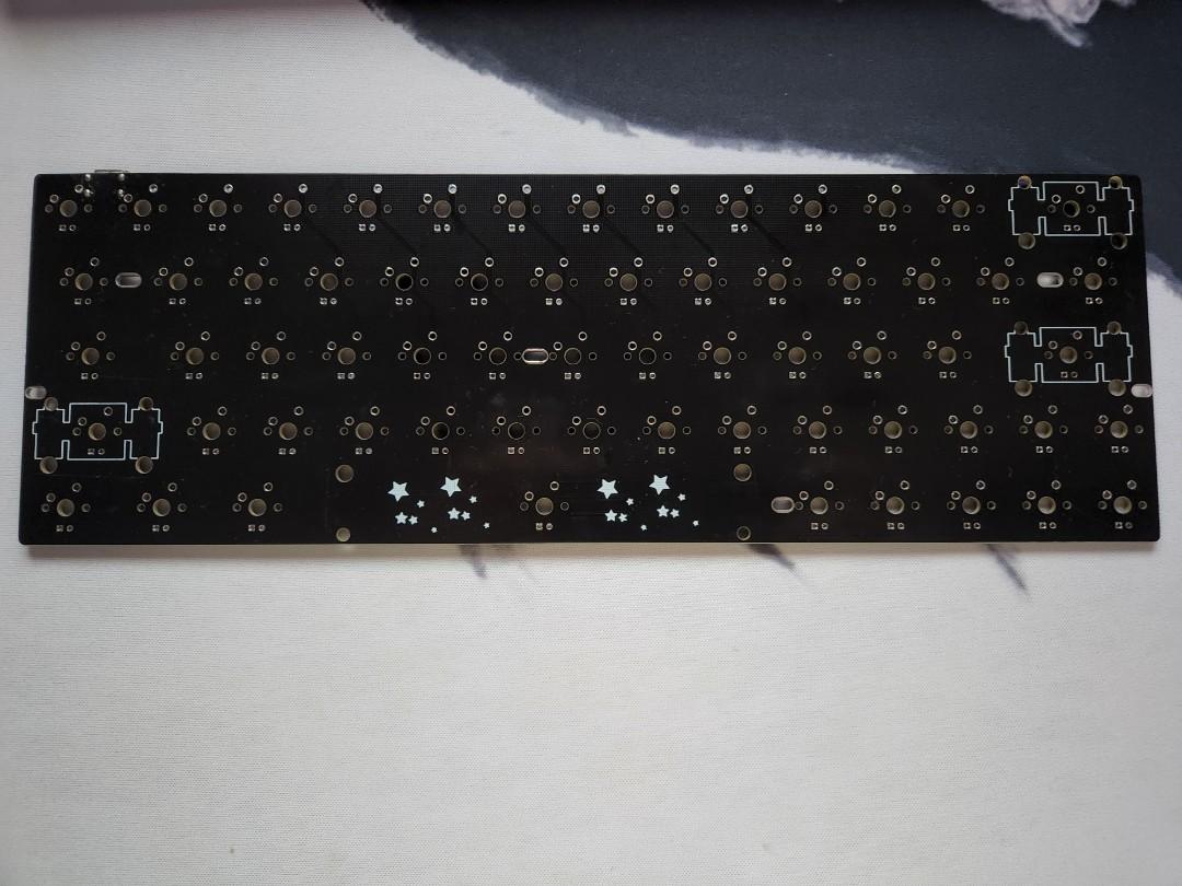 Soldered 64 Key PCB Suitable For Tofu 60, Computers & Tech, Parts ...