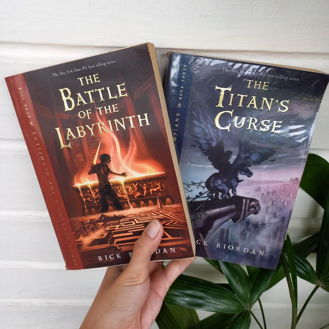 Percy Jackson The Titans Curse Rickc Riordan books, Hobbies & Toys ...