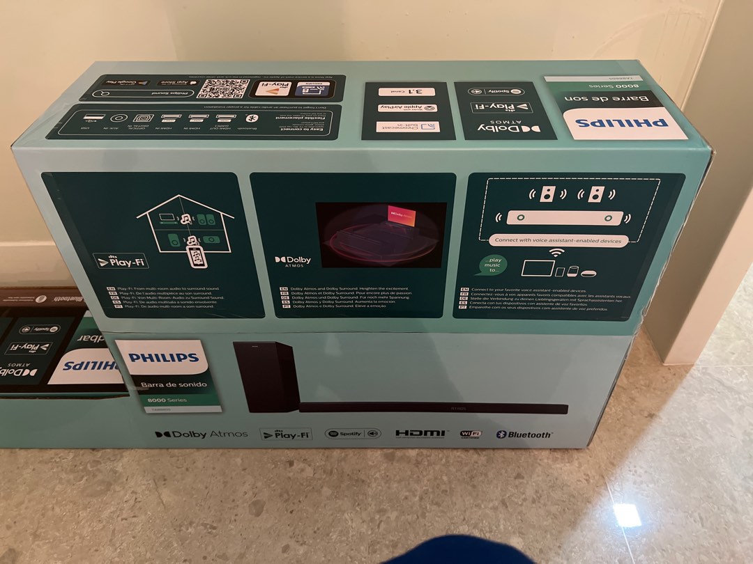 Philips TAB8805 Soundbar - Boxed, Audio, Soundbars, Speakers ...