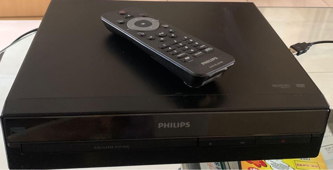 Phillips DVD Player DVP1033, TV & Home Appliances, TV & Entertainment ...