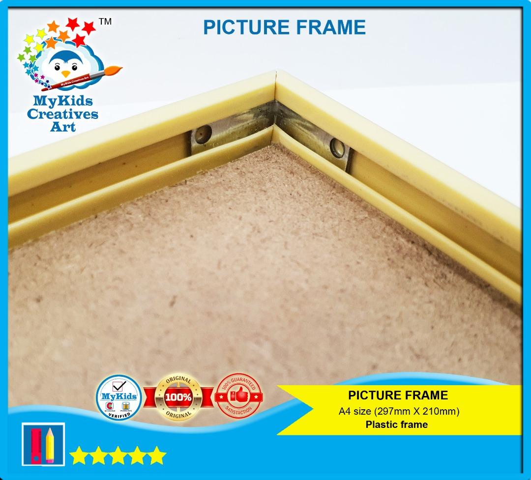 PHOTO FRAME (A4 SIZE) HIGH QUALITY FRAME, Hobbies & Toys, Stationery ...