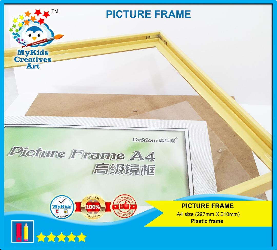 PHOTO FRAME A4 SIZE HIGH QUALITY FRAME Hobbies Toys Stationery
