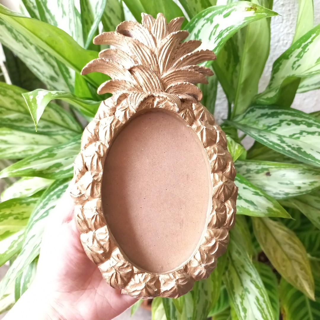 Pineapple photo frame, Furniture & Home Living, Home Decor, Frames ...