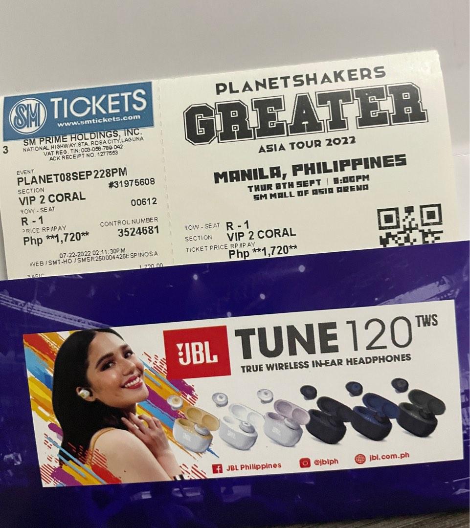 Planetshakers Concert VIP tickets, Tickets & Vouchers, Event Tickets on ...