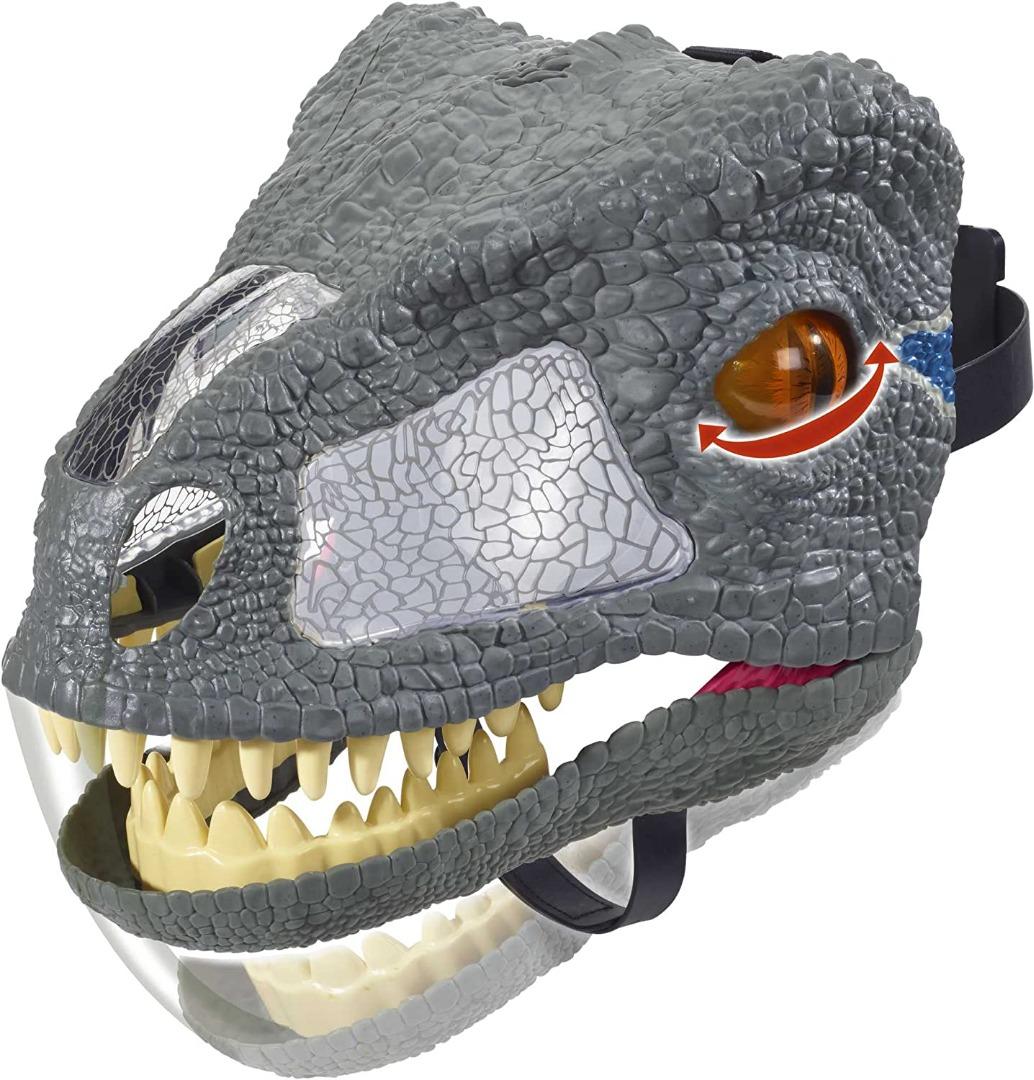 (PO)Jurassic World Chomp 'N Roar Mask Velociraptor, Hobbies & Toys ...
