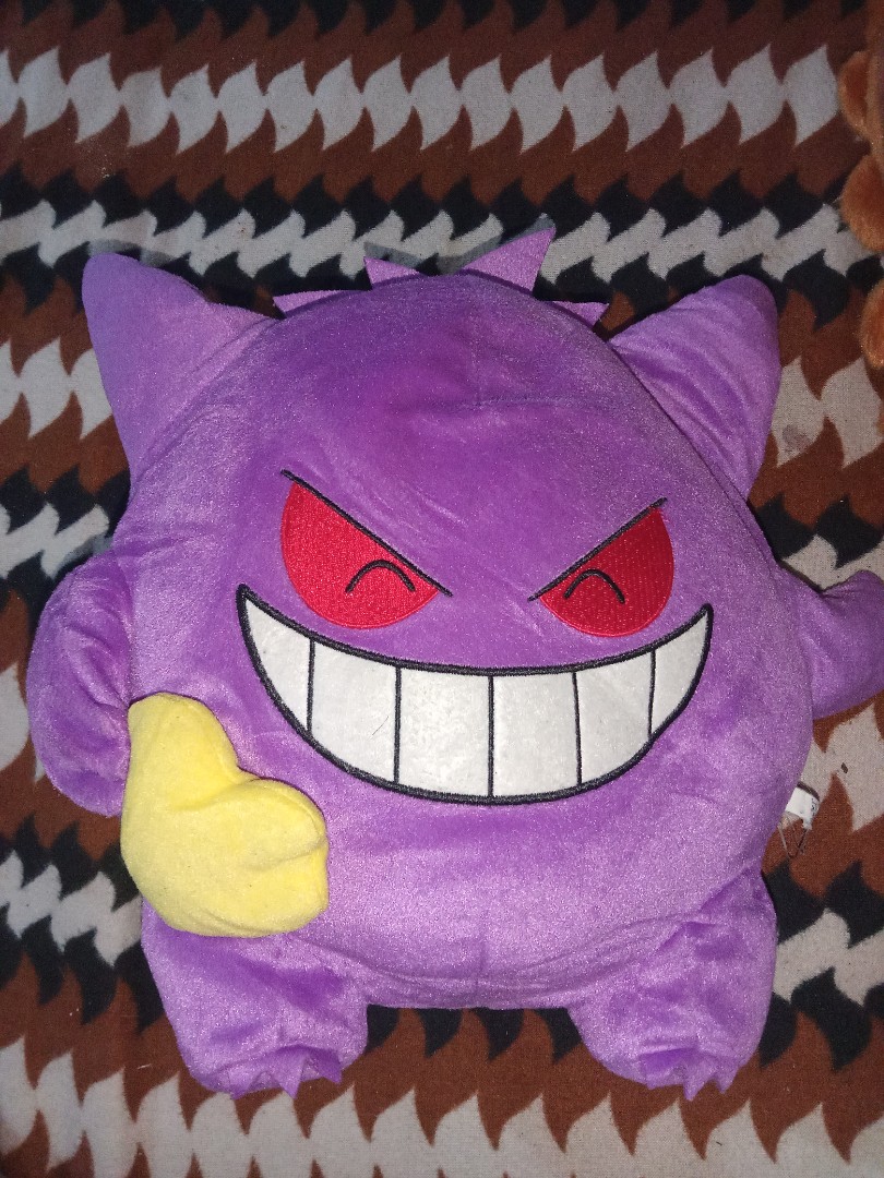 Pokemon Gengar Plush, Hobbies & Toys, Toys & Games on Carousell