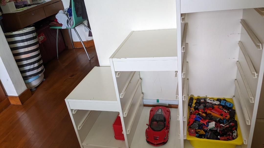 Preloved Ikea Toy rack, Furniture & Home Living, Furniture, Shelves ...