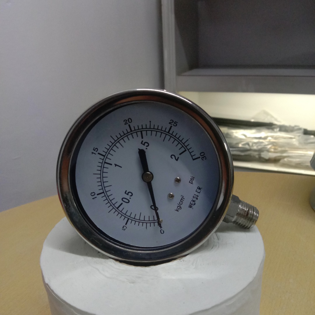 Pressure Gauge Weksler, 0 to 30 PSI with ISO 17025 Accredited ...