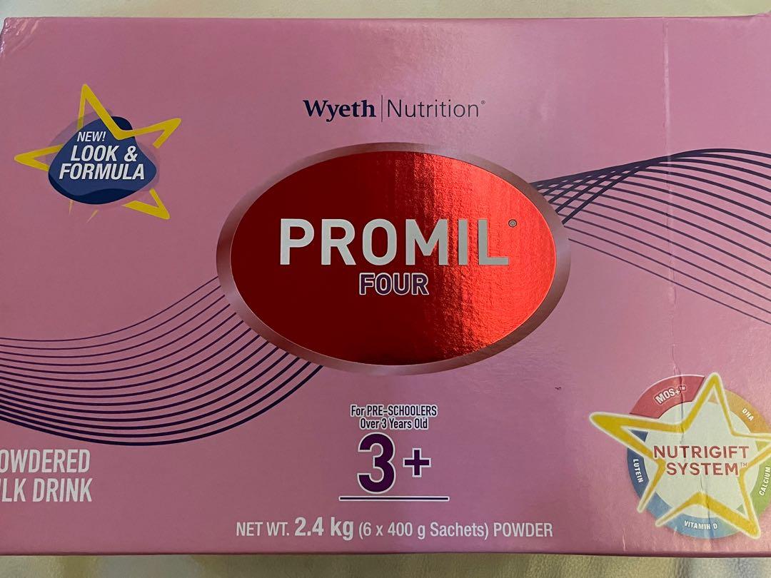 Promil Four Powdered Milk Drink for Over 3 y/o 2.4kg (6 x 400g Sachets ...