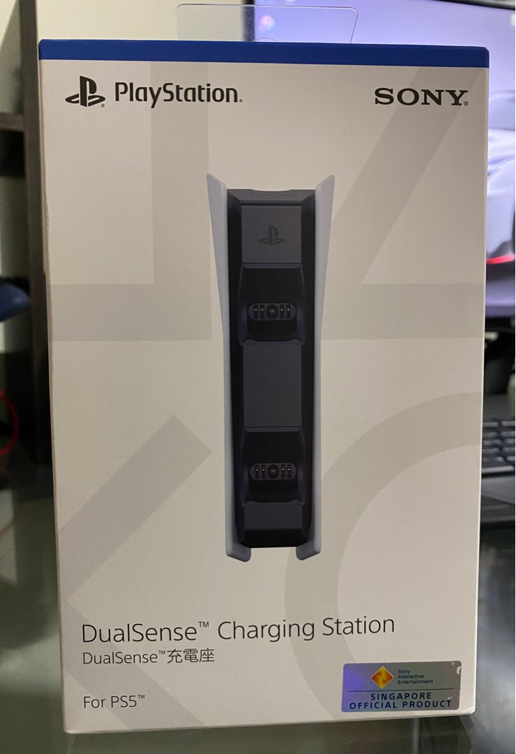 PS5 PLAYSTATION 5 Dualsense charging station (SG SET), Video Gaming ...