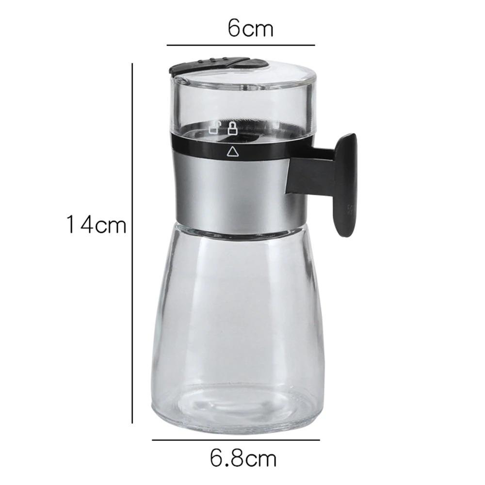Push-Type Salt Dispenser Spice Shaker Salt Shaker Salt and Pepper Spice ...