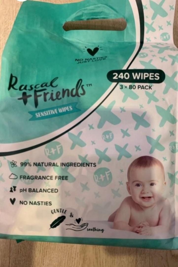 Rascal & Friends Wipes, Babies & Kids, Bathing & Changing, Diapers ...