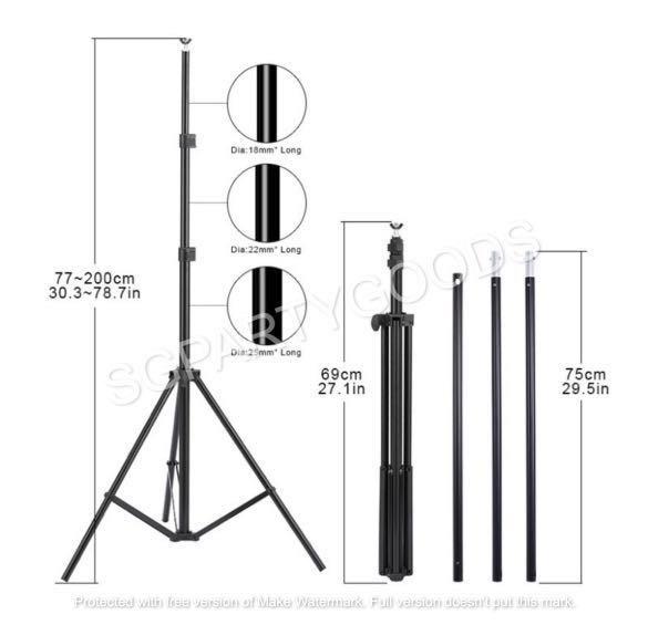Backdrop stand background stand photography studio background stand ...