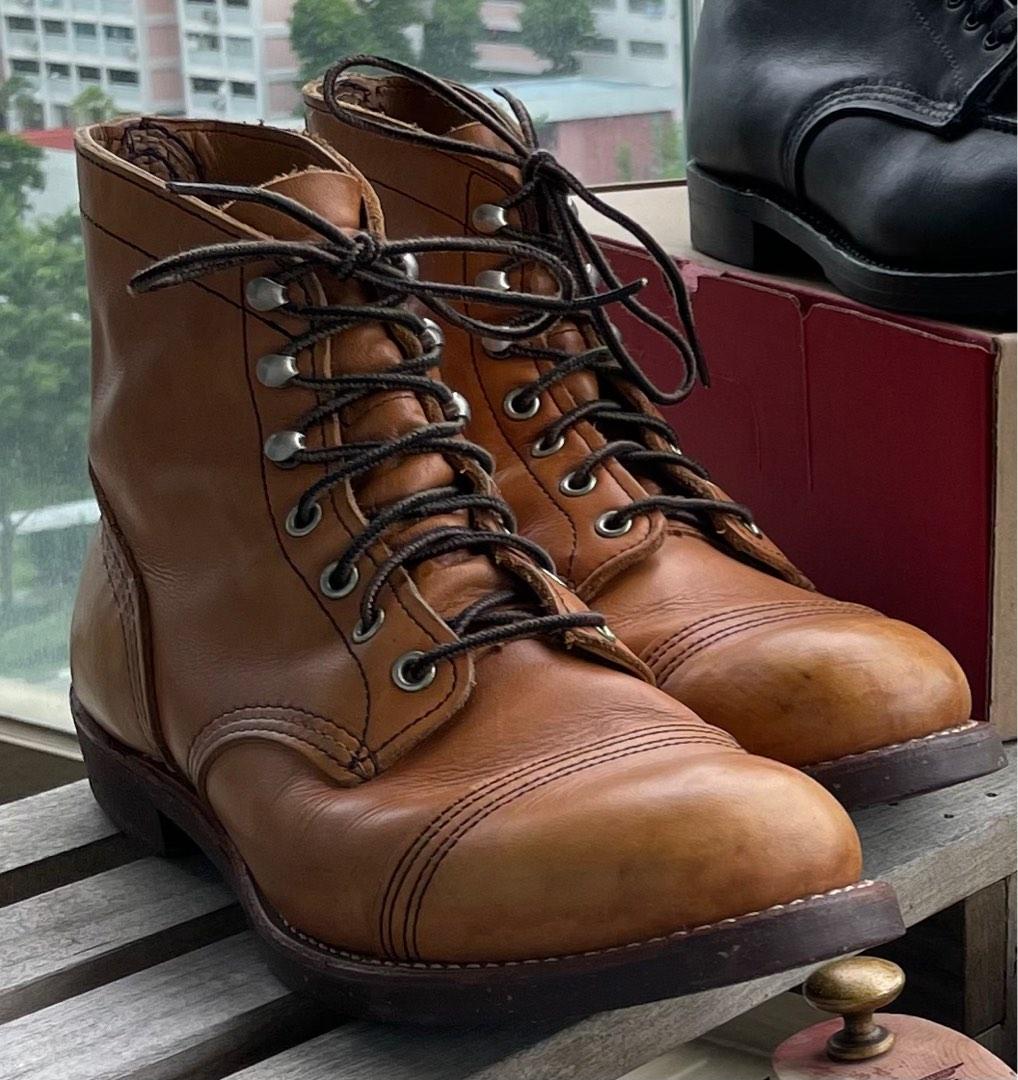 Red Wing Heritage Iron Ranger 8112 US9.5D, Men's Fashion, Footwear ...