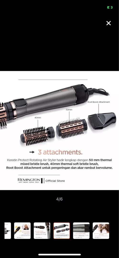 REMINGTON KERATIN PROTECT HAIR STYLER, Kesehatan & Kecantikan ...