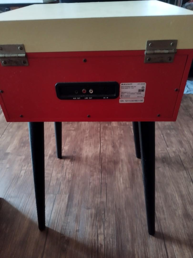 Retro Turntable with legs, TV & Home Appliances, TV & Entertainment ...