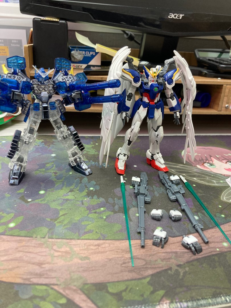 RG Wing Zero custom EW 飛翼零式 素組 完成品, 興趣及遊戲, 玩具 & 遊戲類 - Carousell
