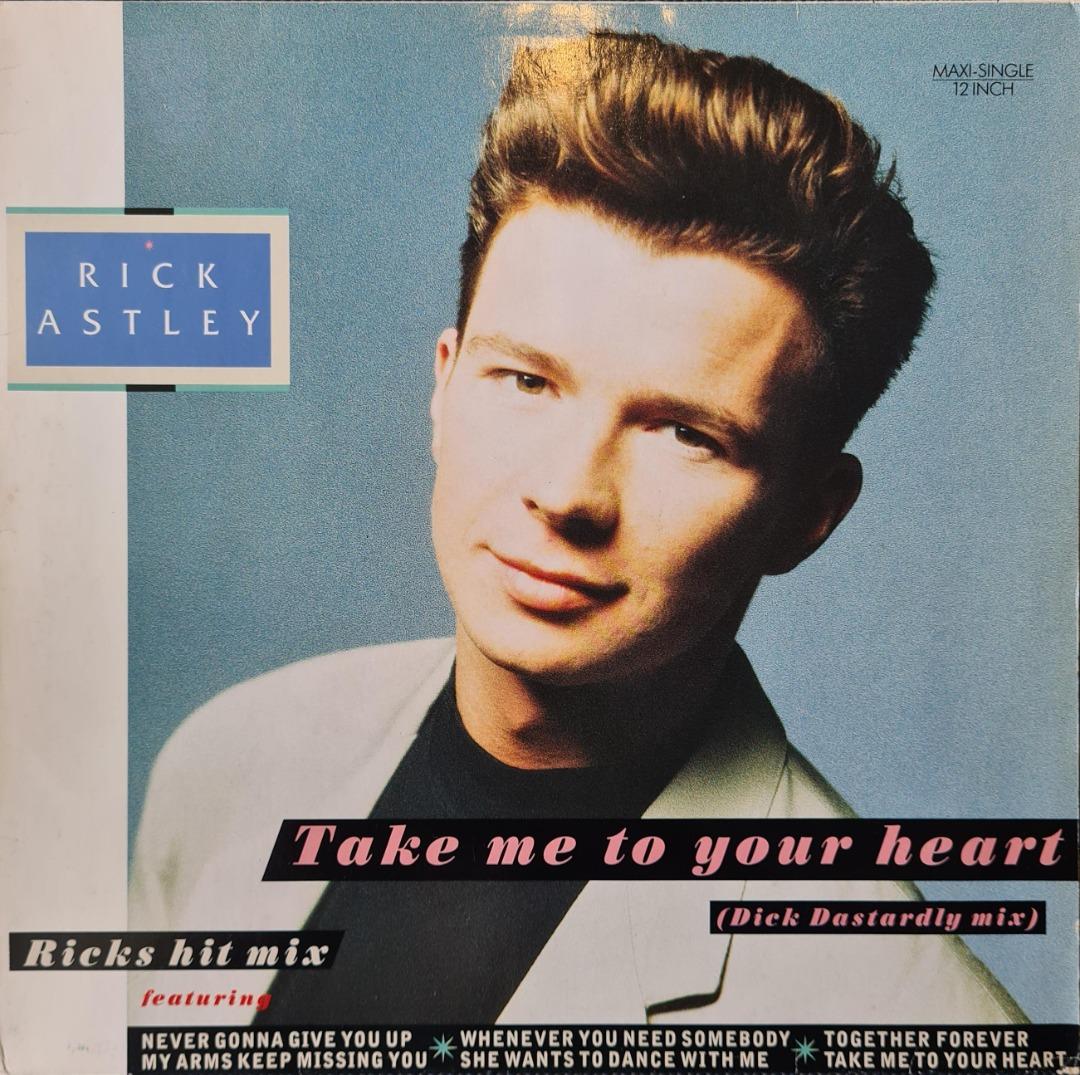 Rick Astley Vinyl 12" Singles, Hobbies & Toys, Music & Media, Vinyls on ...