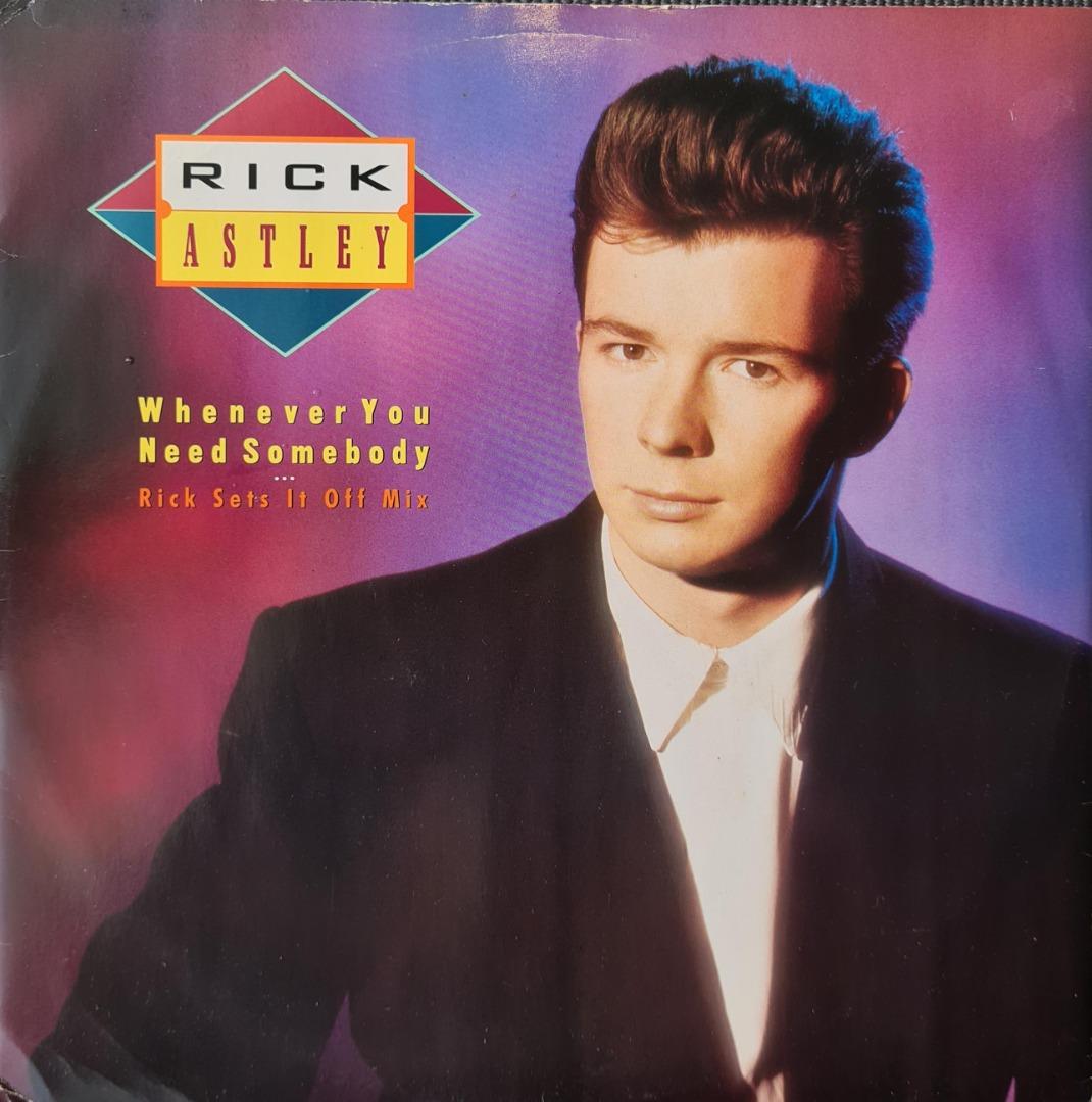 Rick Astley Vinyl 12" Singles, Hobbies & Toys, Music & Media, Vinyls on ...