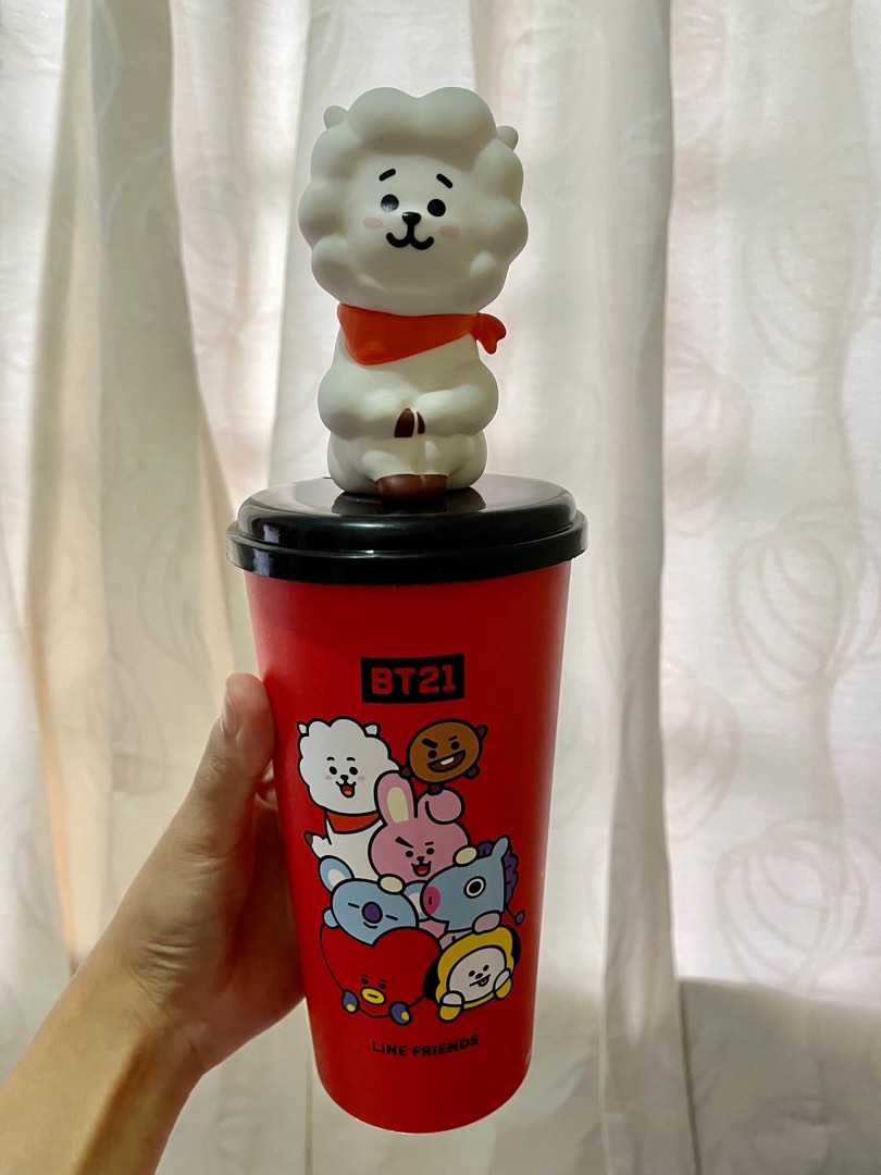 RJ (BT21) MBO Tumbler, Hobbies & Toys, Memorabilia & Collectibles, K-Wave on Carousell