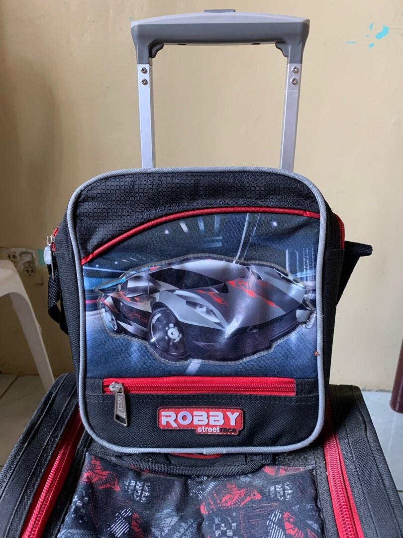 ROBBY Street Race Trolley Bag, Men's Fashion, Bags, Backpacks on Carousell