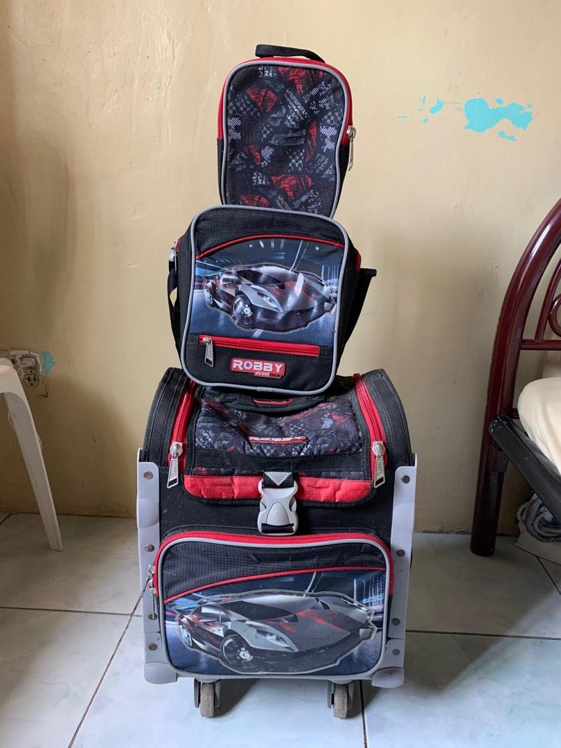 ROBBY Street Race Trolley Bag, Men's Fashion, Bags, Backpacks on Carousell