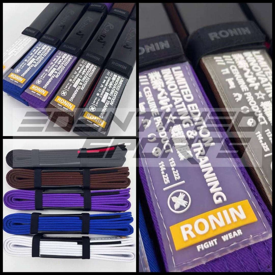 RONIN Fight Wear Limited Edition BJJ Belt, Sports Equipment, Other ...
