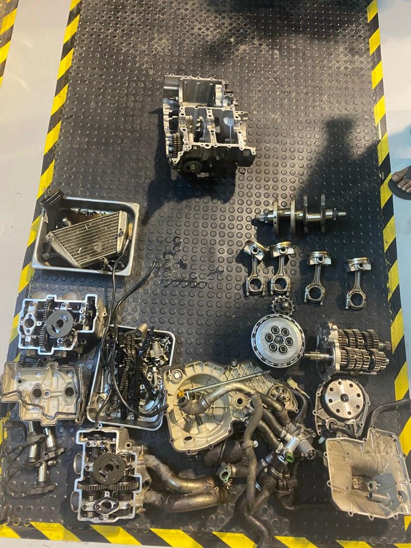 Rsv4 engine scrap, Motorcycles, Motorcycle Accessories on Carousell