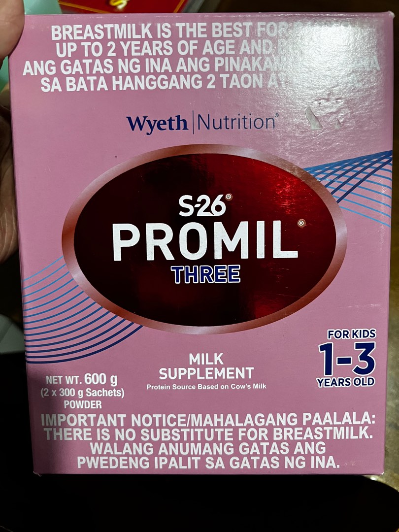 S26 Promil Three (1-3yo), Babies & Kids, Nursing & Feeding, Weaning ...
