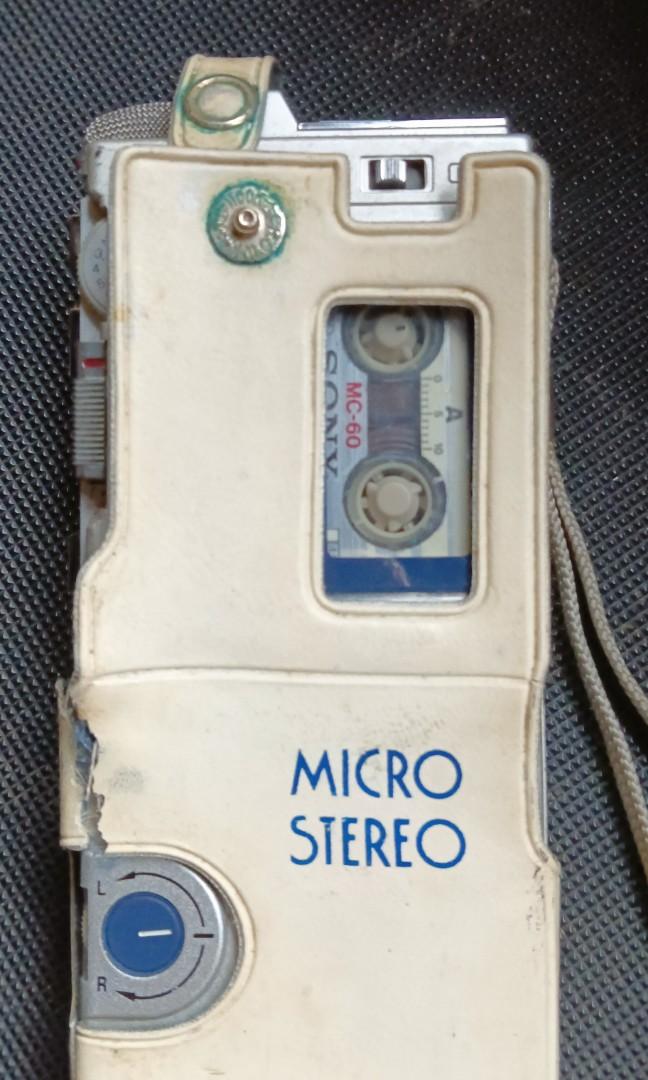 Sanyo micro-cassette recorder M-X55, Hobbies & Toys, Memorabilia ...