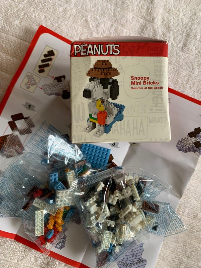 Sealed Snoopy Mini Bricks, Hobbies & Toys, Toys & Games on Carousell
