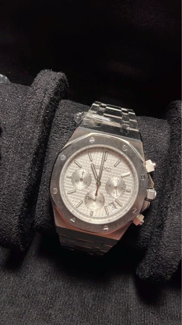 Seiko oak mod, Luxury, Watches on Carousell