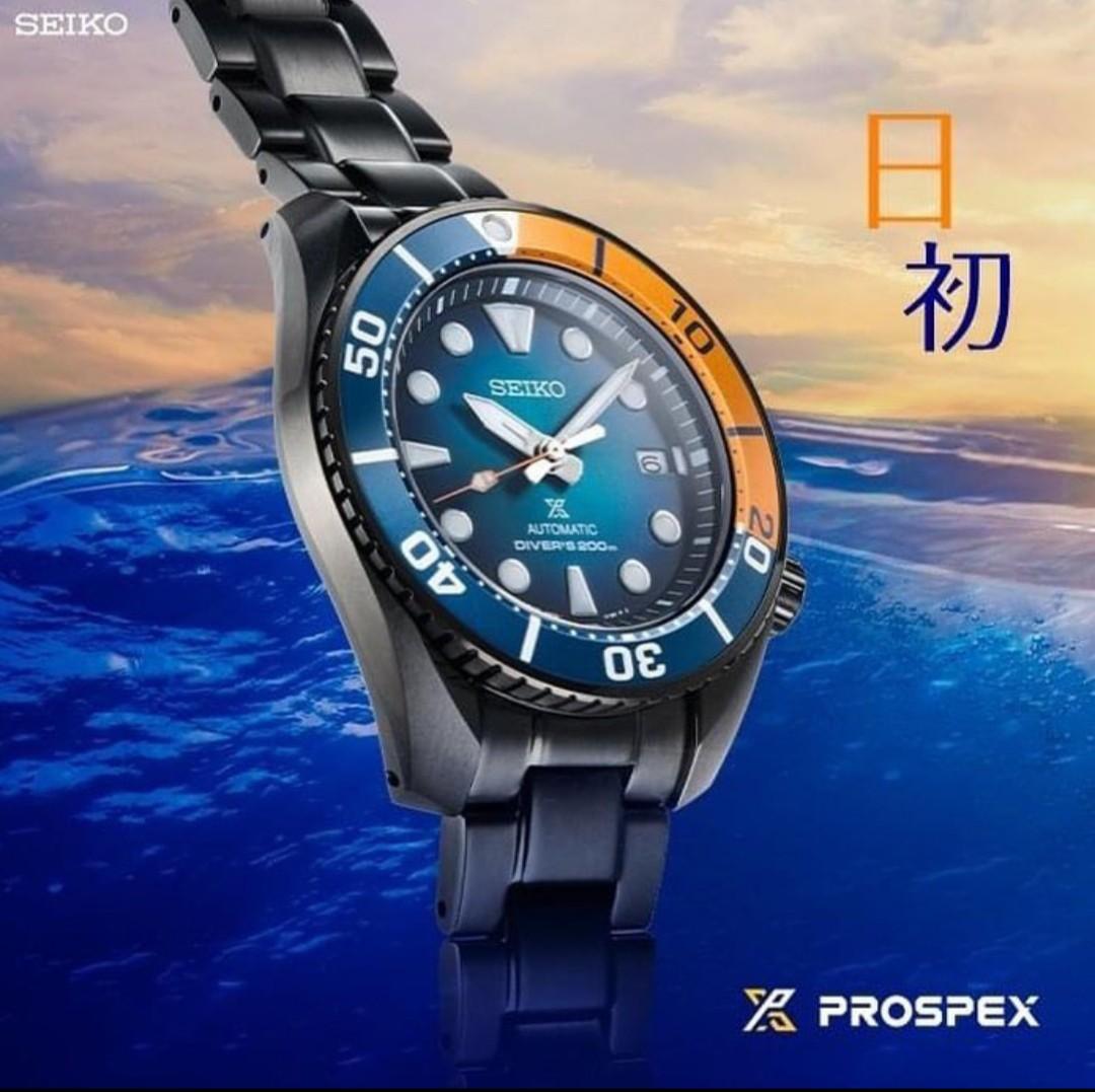 Seiko Prospex Taiwan " Sunset " Limited Edition, Fesyen Pria, Jam Tangan di Carousell