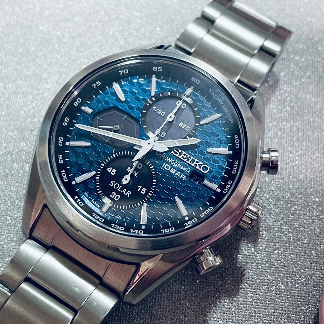 Seiko Solar Chronograph, Men's Fashion, Watches & Accessories, Watches ...