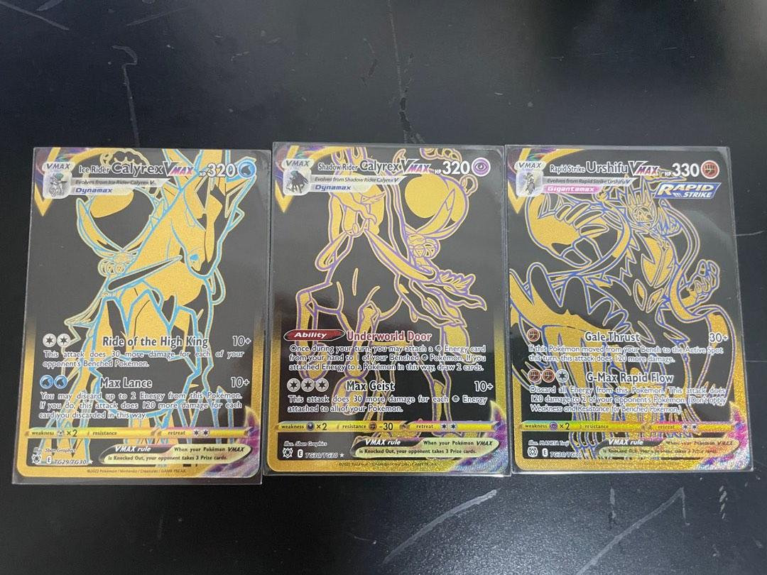 Shadow Rider Calyrex Vmax / ice Rider calyrex Vmax and Ripid strike ...