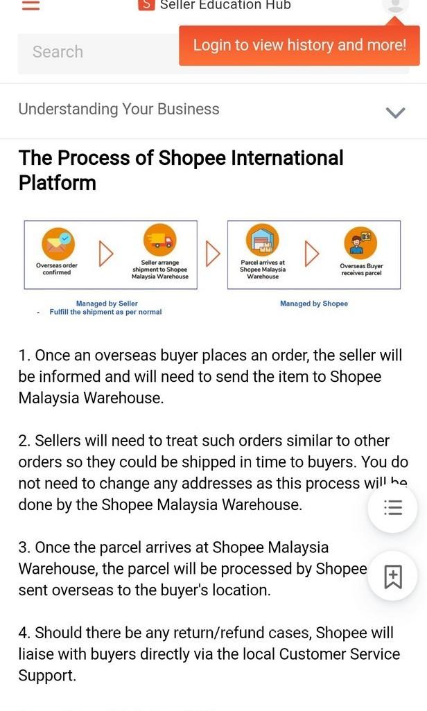 SHOPEE INTERNATIONAL (INFO), Announcements on Carousell
