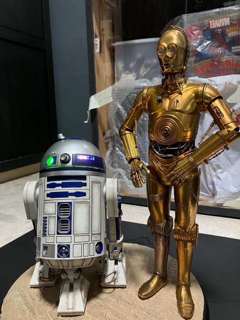 Sideshow Star Wars C3PPO & R2D2 Premium Format Statue Diorama 1/4 ...