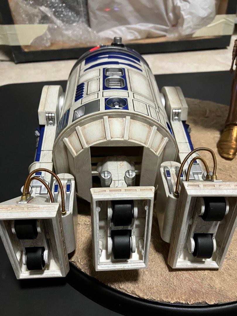 Sideshow Star Wars C3PPO & R2D2 Premium Format Statue Diorama 1/4 ...