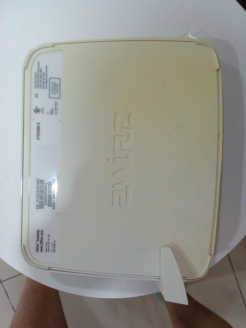 Singtel miobox 2wire modem and router, Computers & Tech, Office ...