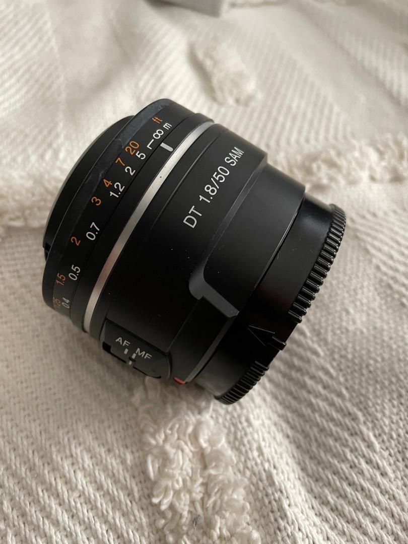 Sony A-Mount Macro Lens (DT 50mm F1.8 SAM SAL50F18), Photography, Lens ...