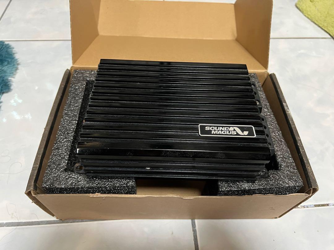 Sound Magus dk600 mono car amplifier, Car Parts & Accessories, Audio, Video, Alarm and other ...