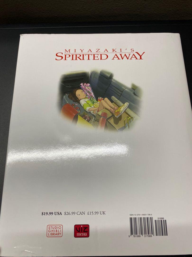 Spirited Away Artbook Picturebook Storybook (Studio Ghibli) 20th anniv ...