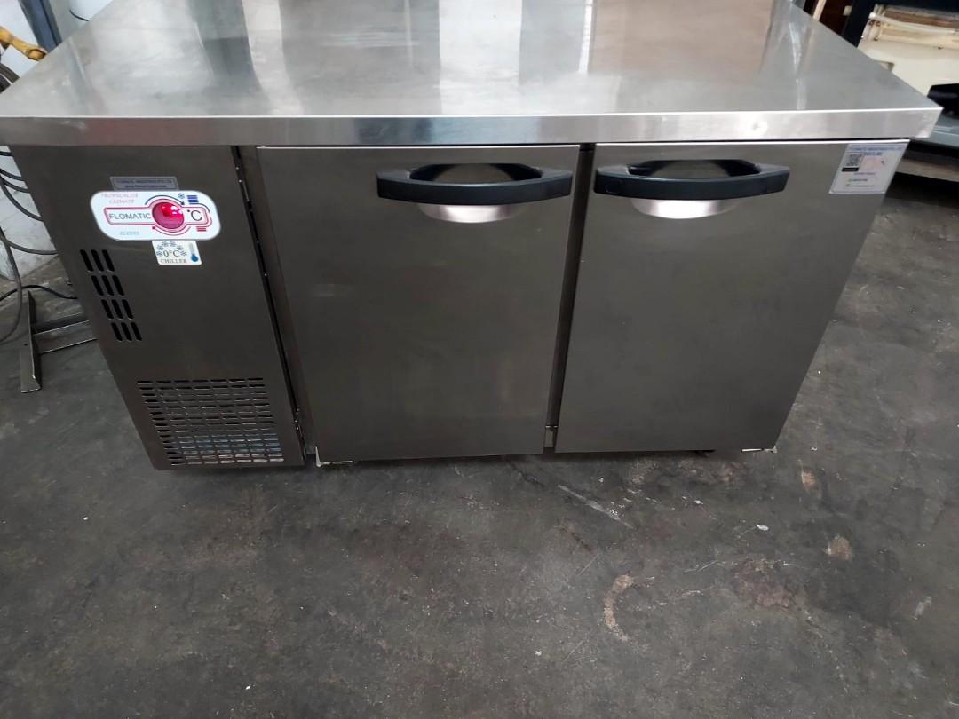Ss 2 door counter chiller(mild freezer), TV & Home Appliances, Kitchen ...