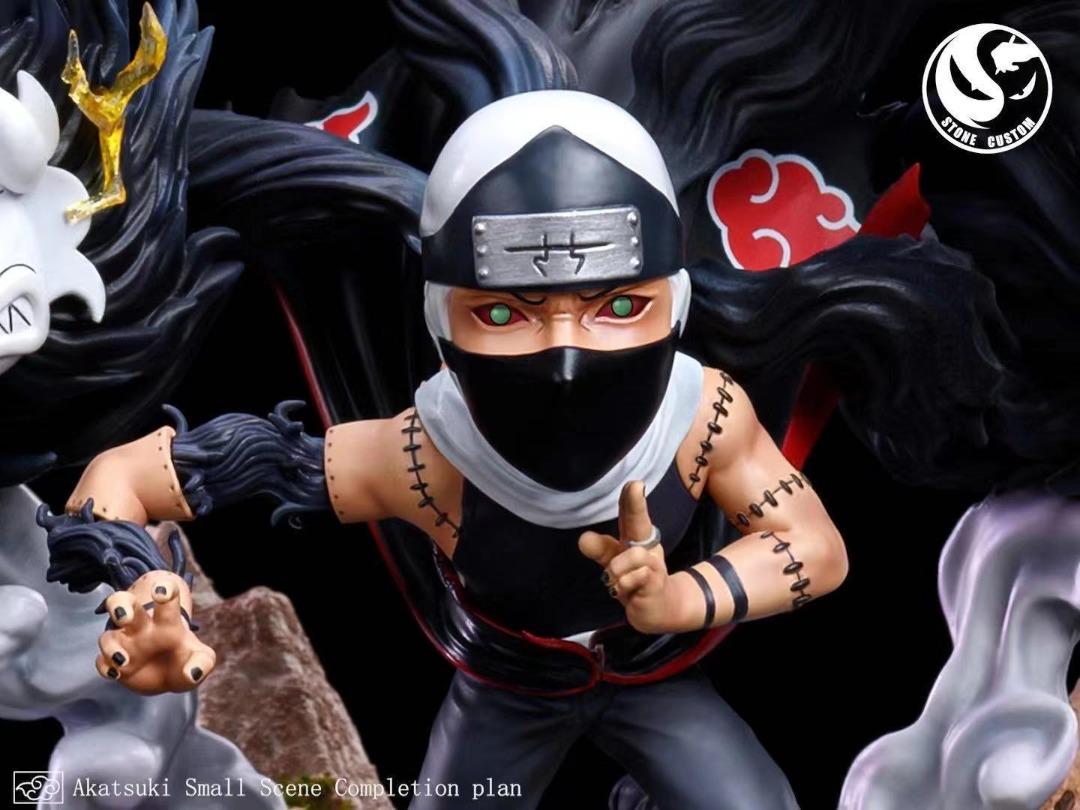 ST Studio Naruto Akatsuki Hidan and Kakuzu WCF set, Hobbies & Toys ...