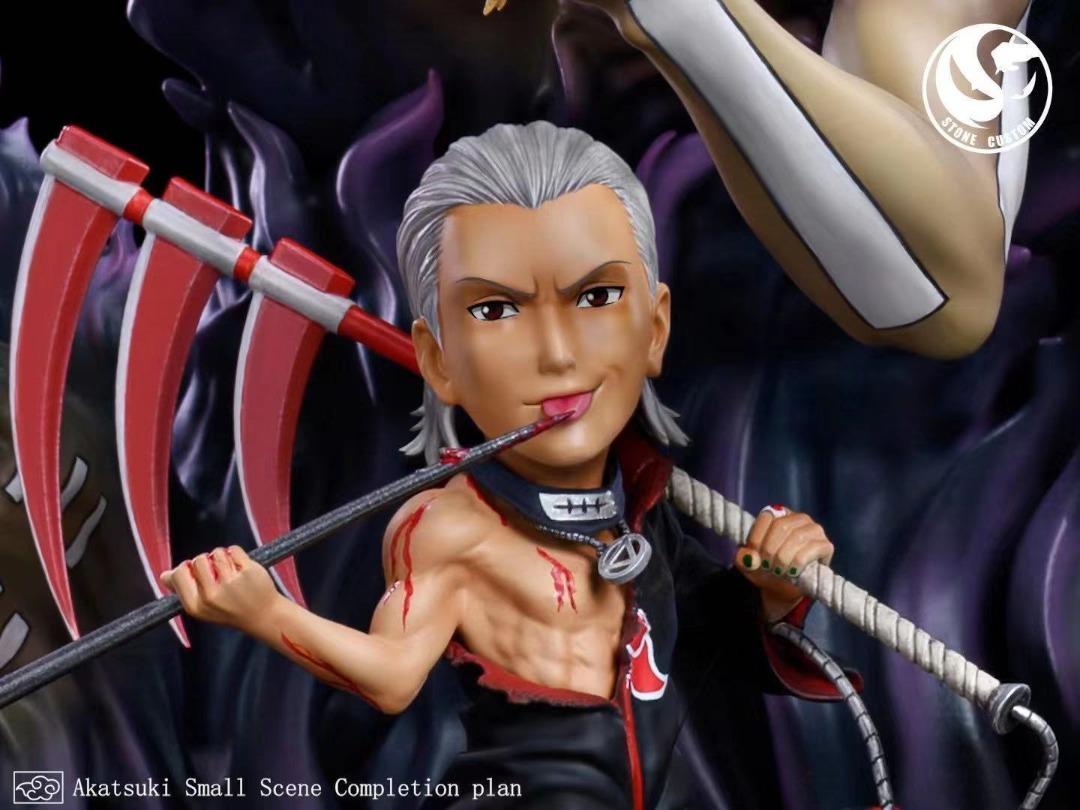 ST Studio Naruto Akatsuki Hidan and Kakuzu WCF set, Hobbies & Toys ...