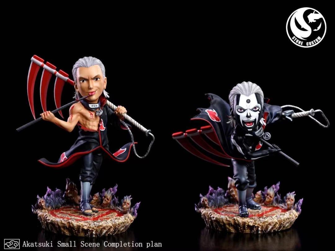 ST Studio Naruto Akatsuki Hidan and Kakuzu WCF set, Hobbies & Toys ...