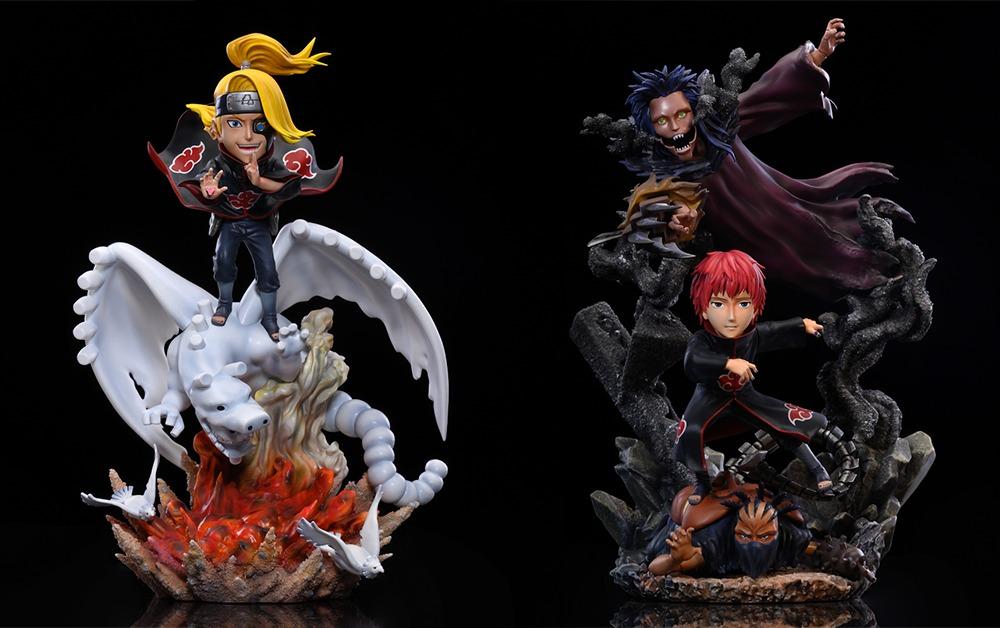 ST Studio Naruto Akatsuki Series Uchiha Itachi, Kisame, Sasori, Deidara ...
