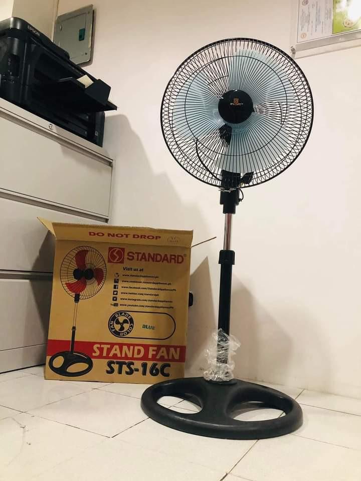 Standard Stand Fan 16" Big Plastic Blade STS 16C Features: High ...
