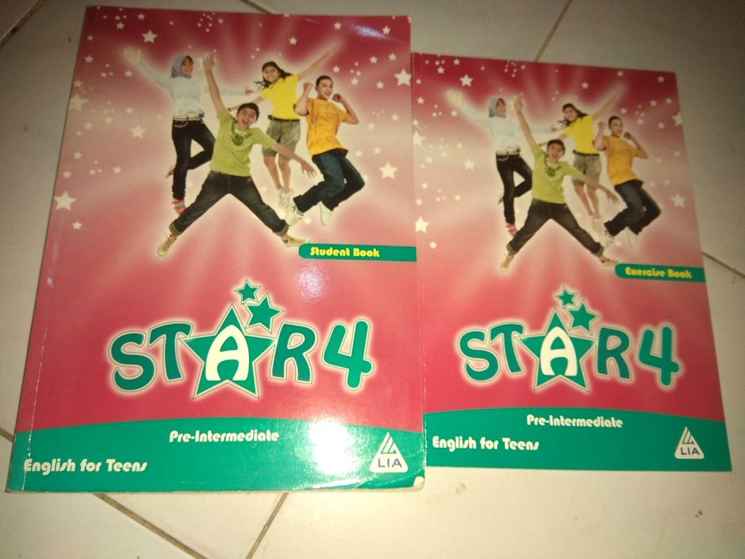 STAR 4 - LIA English course Pre- intermediate, Buku & Alat Tulis, Buku ...