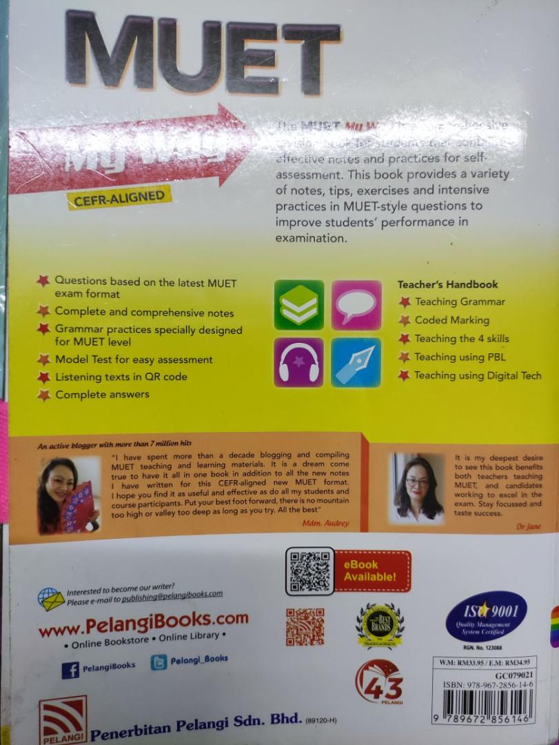 STPM MUET Textbook, Hobbies & Toys, Books & Magazines, Textbooks on ...